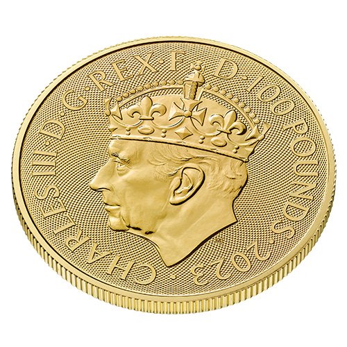 1 Unze Gold Krönung Charles III. 2023