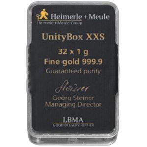 Heimerle und Meule UnityBox XXS 32 x 1 g Gold kaufen