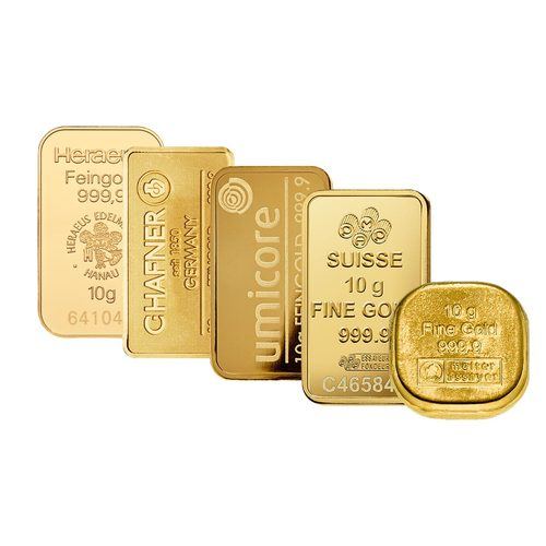 10 g Goldbarren I Goldsilbershop.de