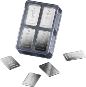 100 x 1 g Silber UnityBox Heimerle und Meule I Feinheit „999.9
